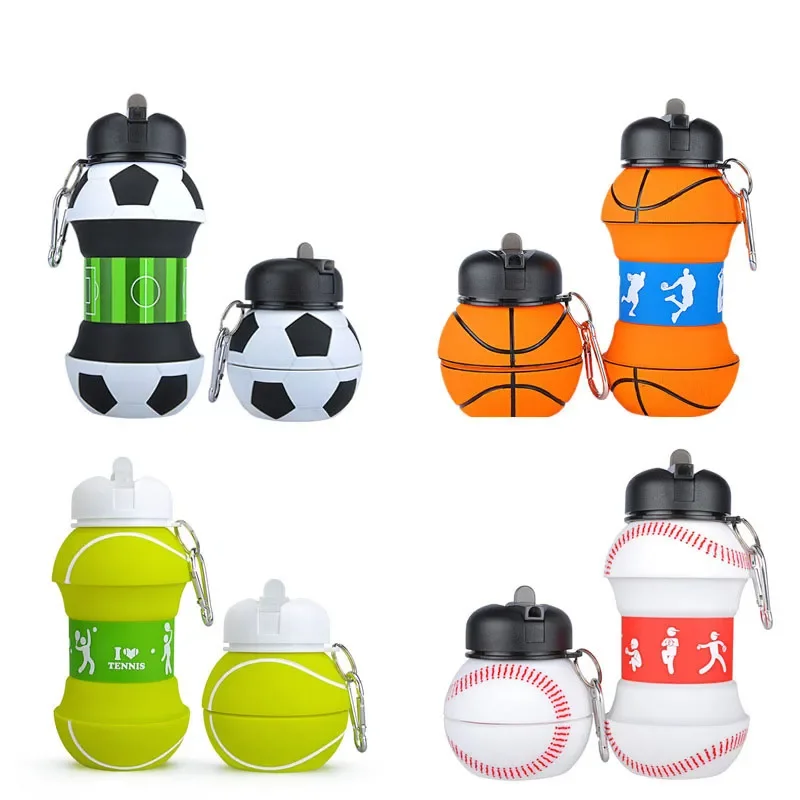 Outdoor-Sports-Foldable-Water-Bottle-Football-Basketball-Tennis-Golf ...