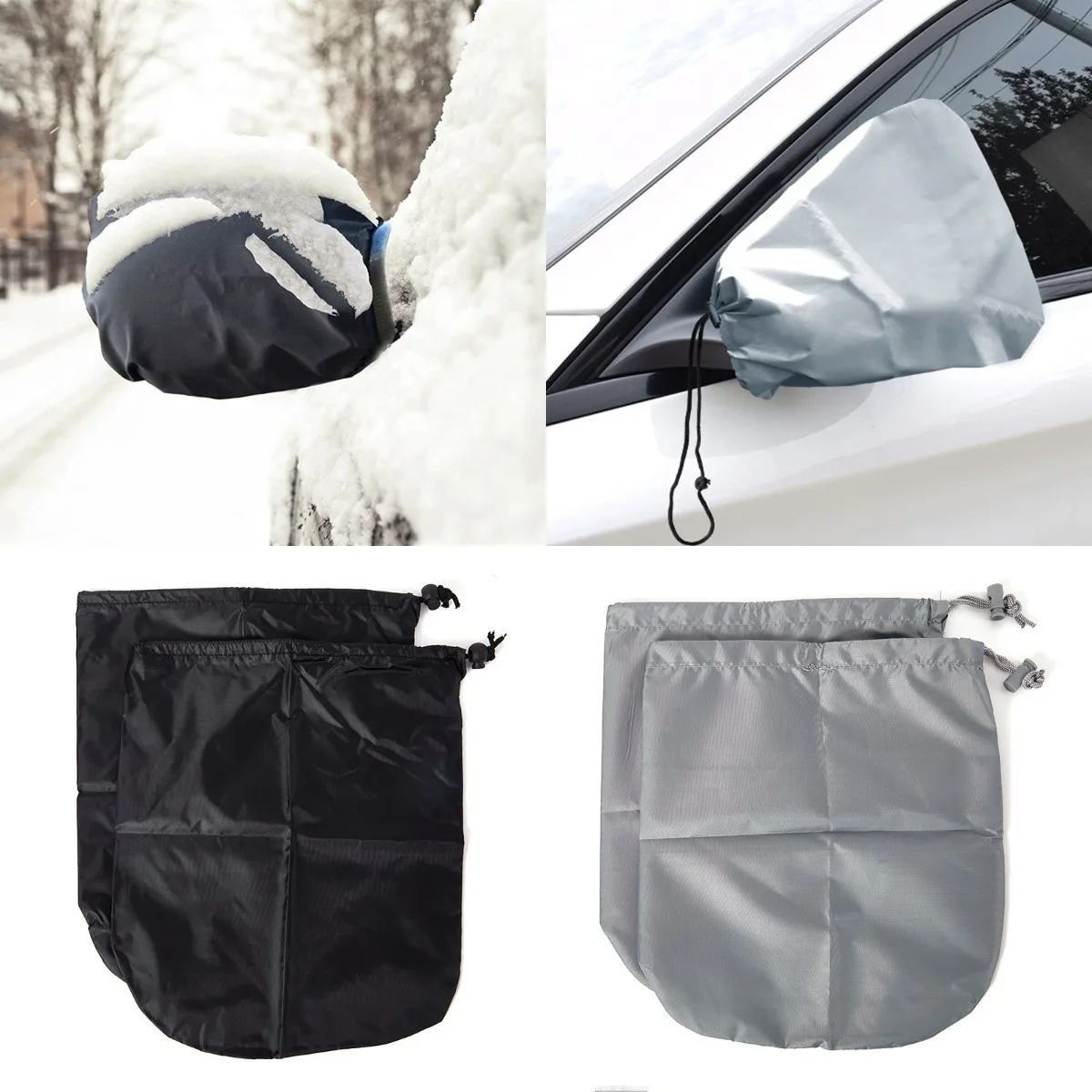 2Pcs High Quality Snow Ice Winter Auto Car Rear View Side Mirror Frost ...