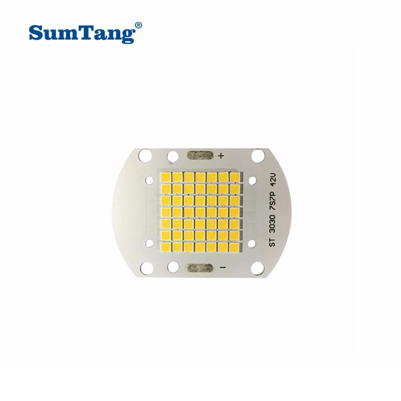 5PCS/Lot LED Chip COB PCBA 50W 12V 30V 42V For LED Flood Light Street ...
