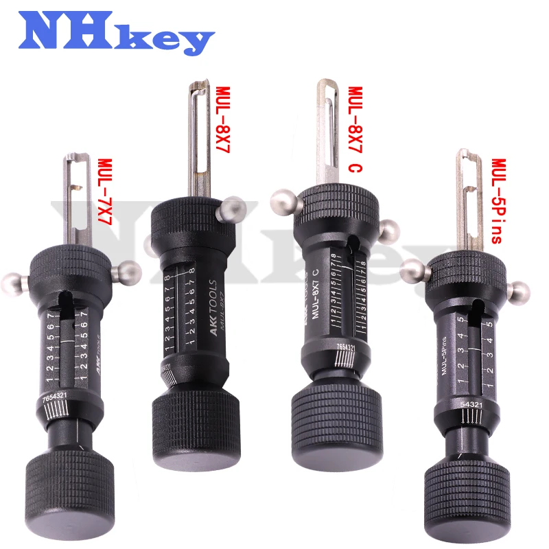 NHKEY-herramientas-AKK-de-MUL-7X7-MUL-8X7-MUL-5Pins-C-bloqueo ...