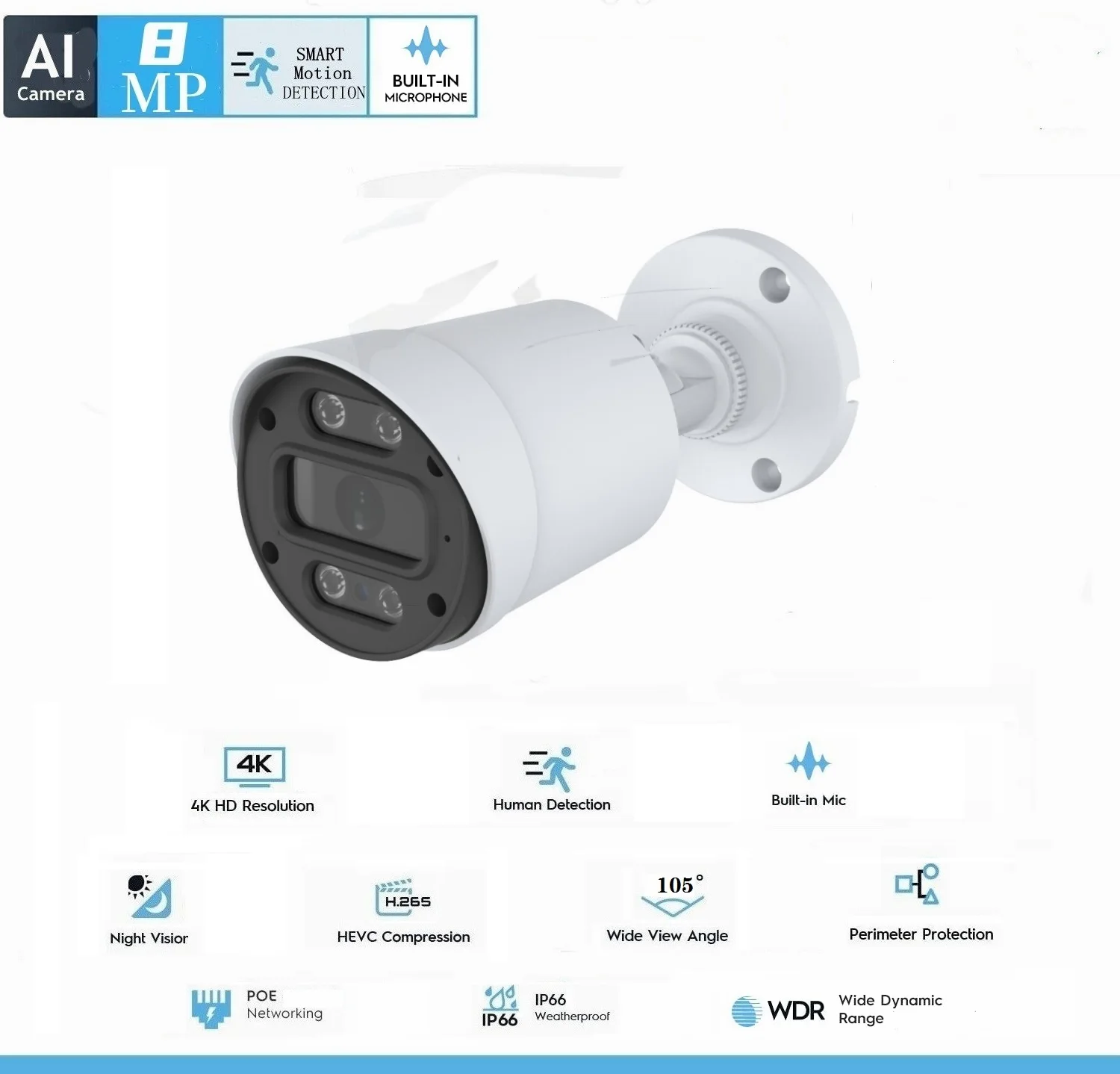 XM-8MP-IP-Camera-Ultra-HD-Audio-H-265-POE-AI-Motion-5MP4MP-Detection ...