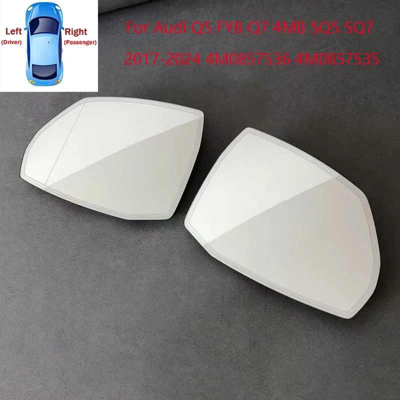 Auto Dimming Anti Glare Heated Rear Mirror Glass Left or Right New For ...