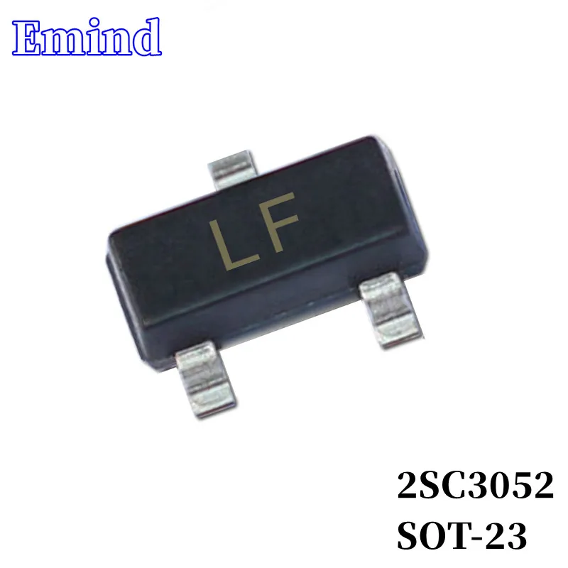 100pcs 2sc3052 Smd Transistor Footprint Sot-23 Silkscreen Lf Type Npn ...