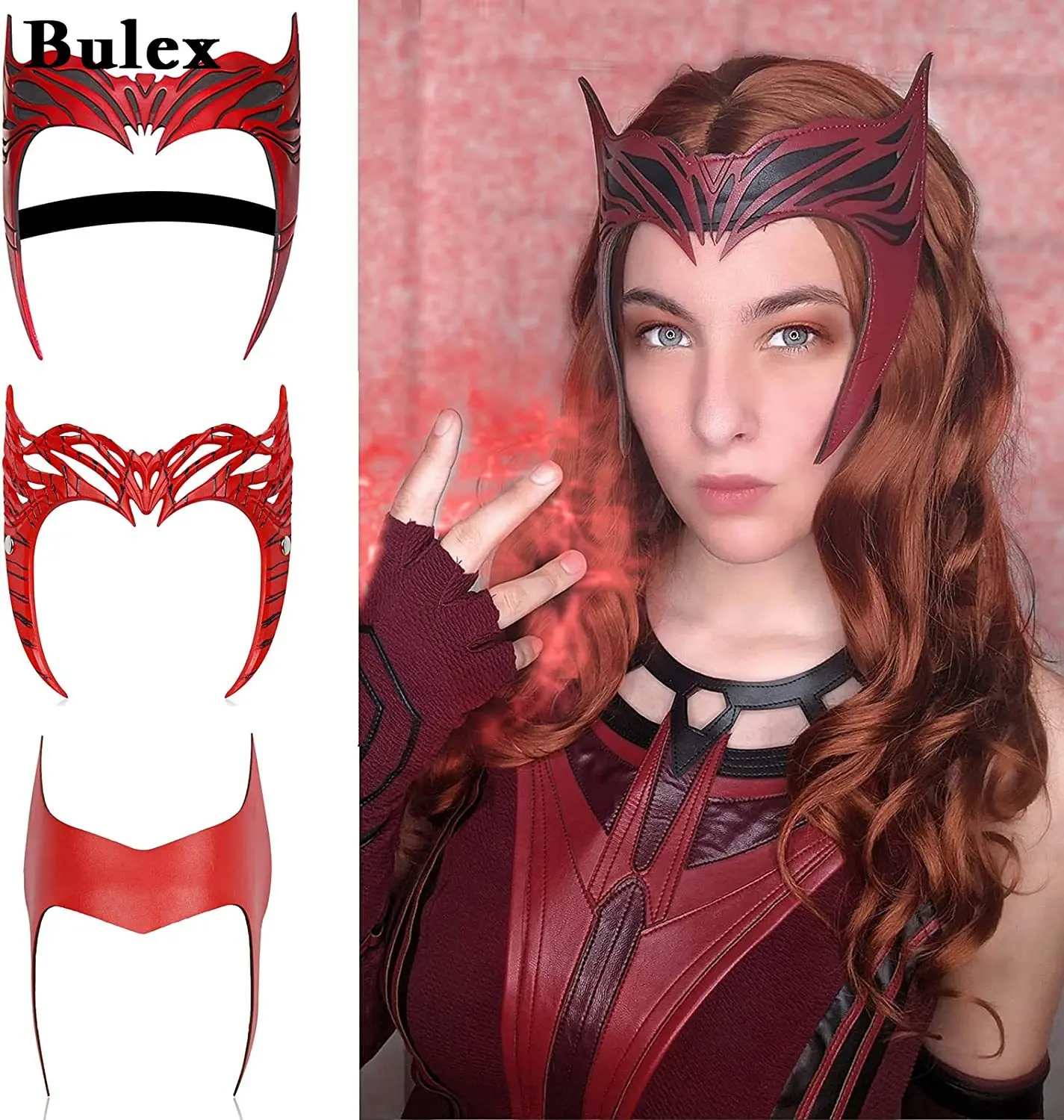 Bulex-Wanda-Maximoff-Headpiece-Scarlet-Witch-Headpiece-Crown-Halloween ...