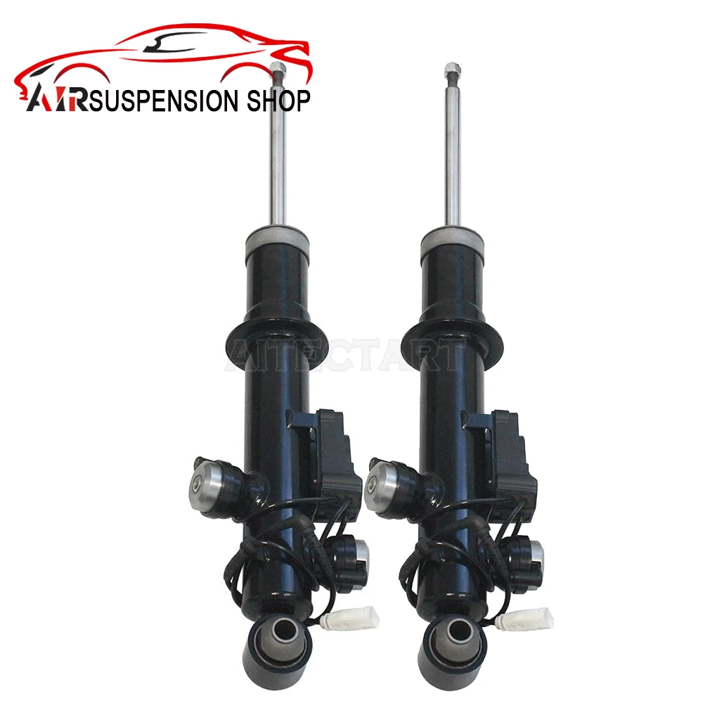 1Pair-Rear-Air-Suspension-Shock-Strut-Absorber-Core-With-VDC-For-BMW ...
