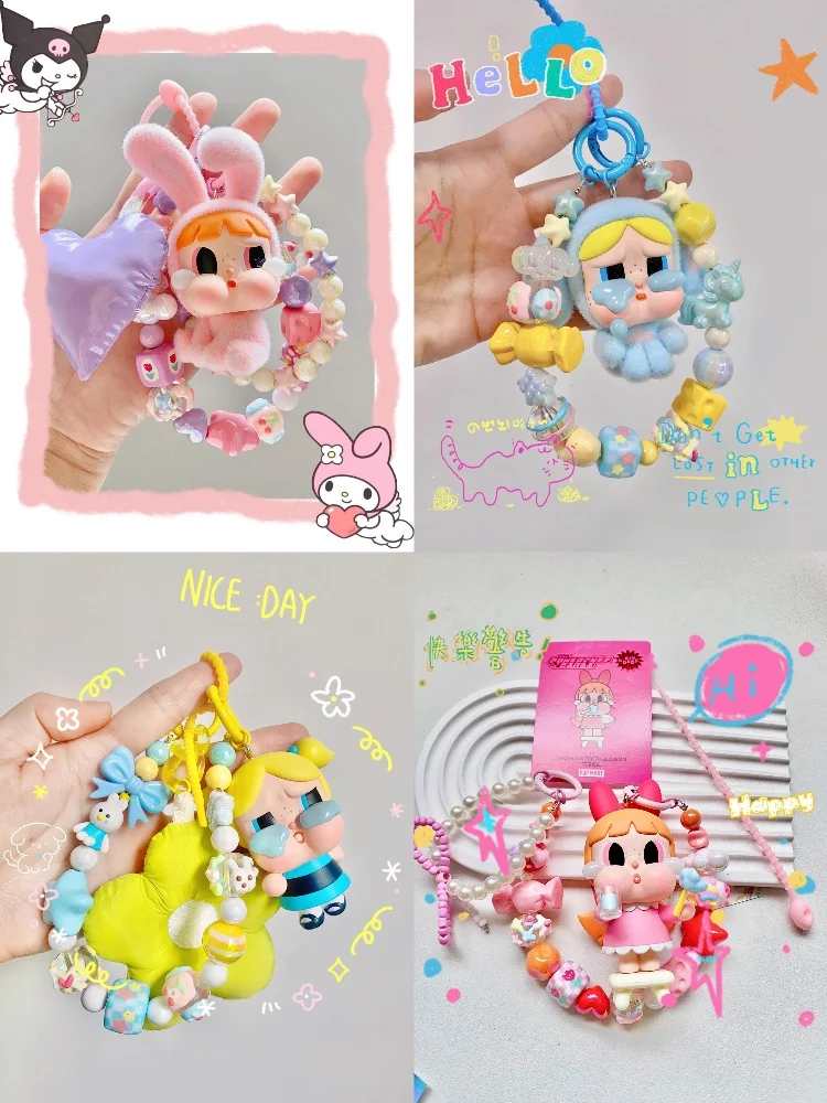 Authentic-Anime-Figure-Crybaby-Series-Hand-Drawn-Keychain-Mobile-Phone ...