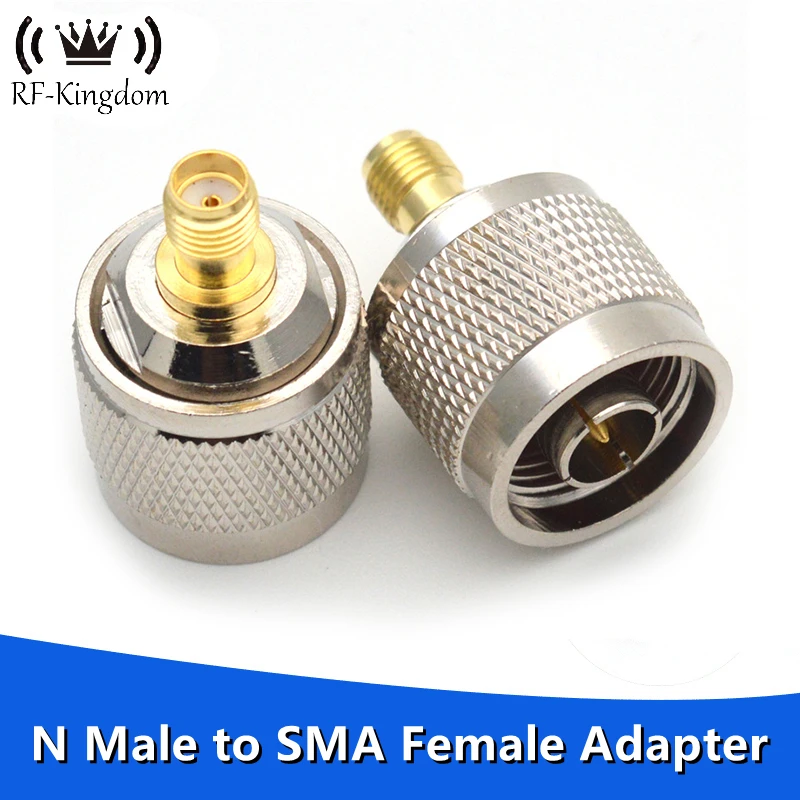 SMA-to-N-Adapter-RF-Connectors-Straight-N-Male-Jack-to-SMA-Female ...