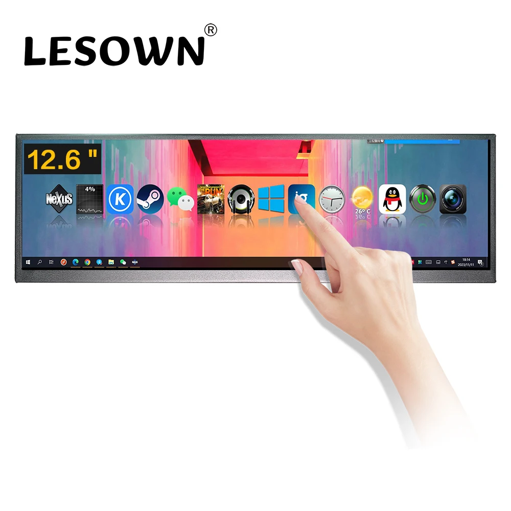 LESOWN-Stretched-Bar-Touchscreen-Monitor-12-6-inch-1920x515-IPS-1200-1 ...