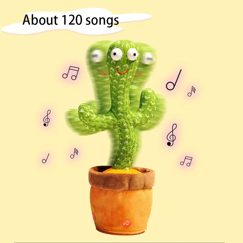 New-Intelligent-Cactus-Interactive-Learning-and-Musical-Toy-for-Kids-to ...