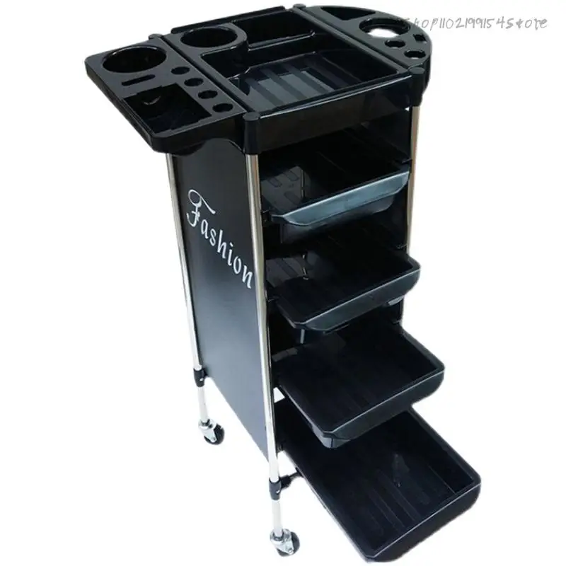 Hair Salon In Hairdressing Trolley With Special Van Barbershop Multi ...