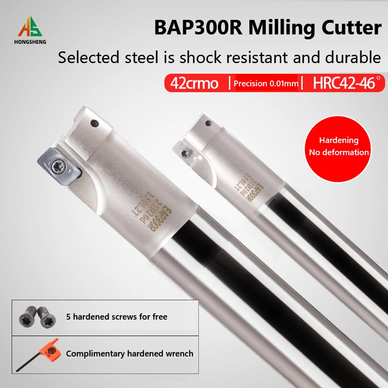 BAP300R 10 12 16 18 20 24 25 32mm Carbide Insert Clamped Milling ...