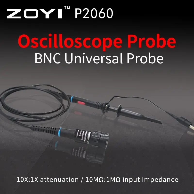 P2060 BNC Oscilloscope Probe Kit Integrated Injection Molding High ...