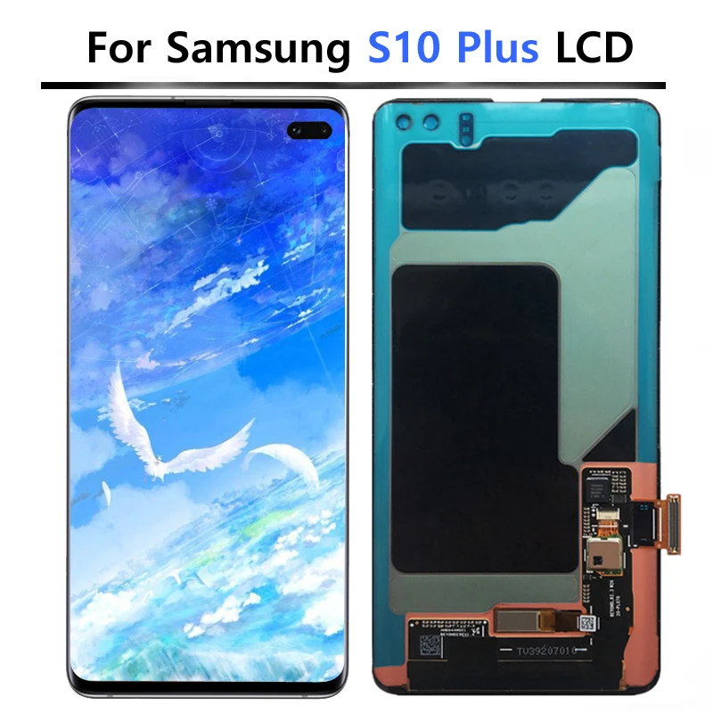 Original Display G975a Lcd For Samsung Galaxy S10 Plus Display S10+ Sm ...