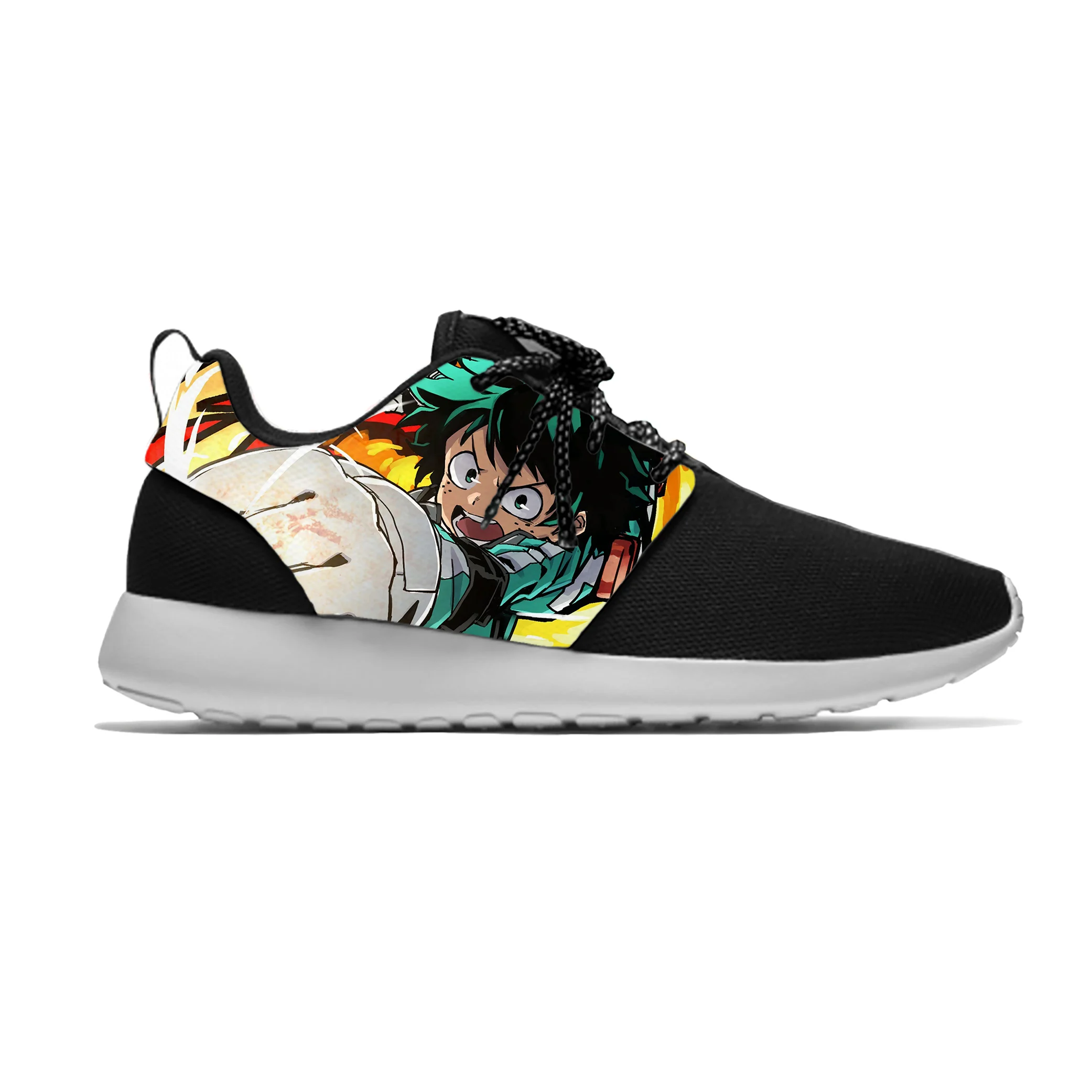 Anime Cartoon My Hero Academia Midoriya Izuku Deku Sport Running Shoes ...