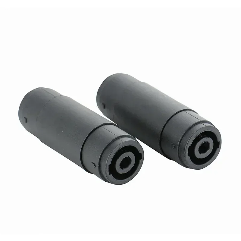 4Pole-4Pin-Audio-Connector-Ohm-Plug-Speaker-Audio-Cable-Plug-Adapter ...