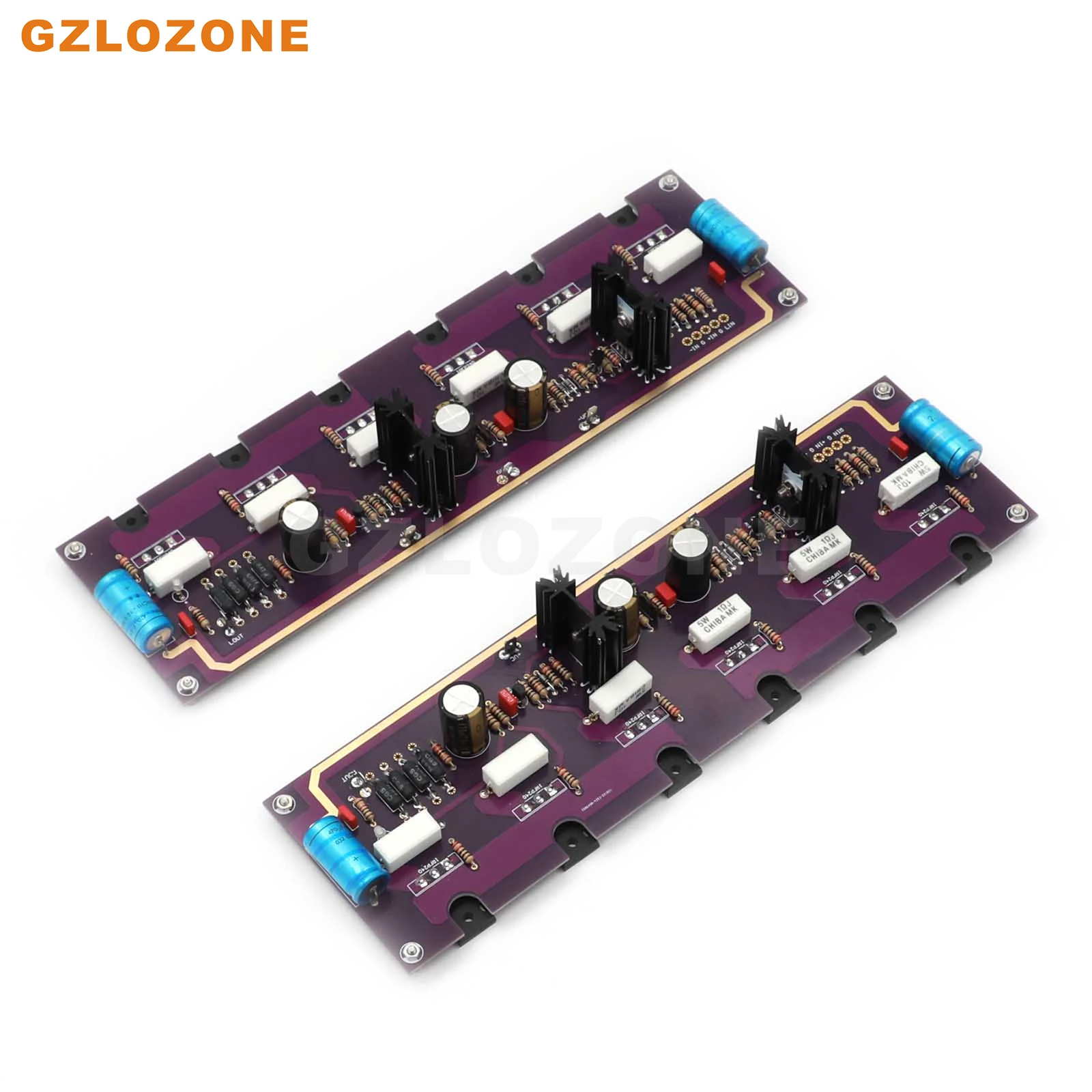 2CH HI-END Purple Gold PASS Aleph-5 FET A5 Pure Class A Power Amplifier ...