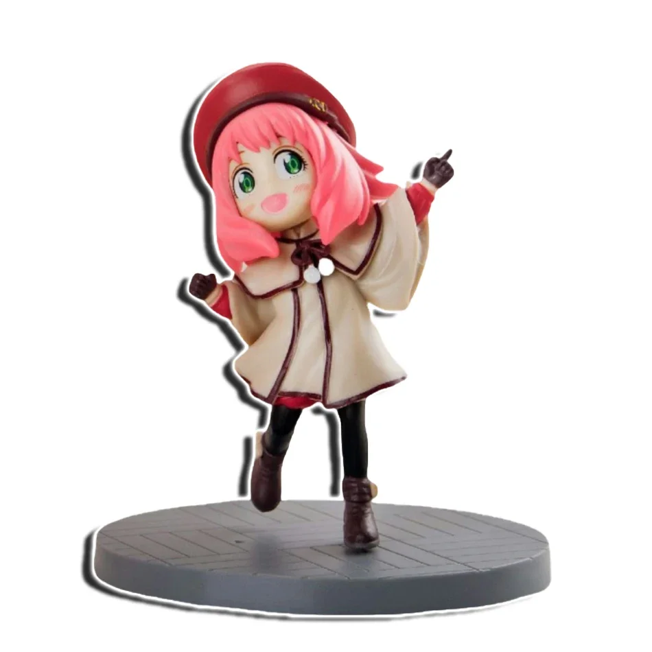 14cm Hot Spy X Family CODE: White PVC Doll Toy Cute Anya Winter ...