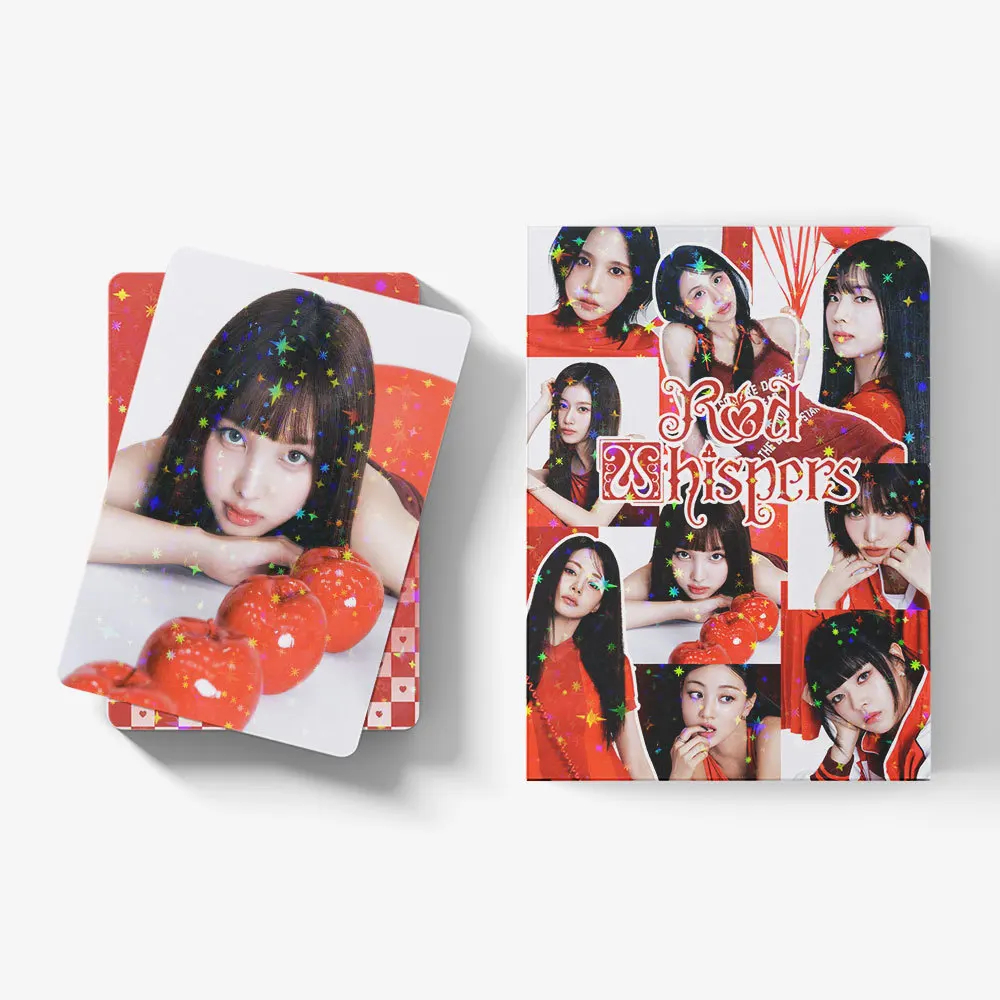 45pcs/set TW 2026 SEASON'S GREETINGS RED WHISPERS lomo Star Photocards ...