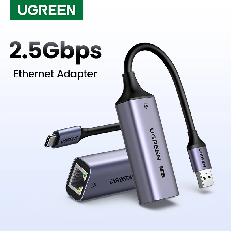 UGREEN-USB-Ethernet-Adapter-2-5G-2500Mbps-USB3-0-Network-Card-for ...