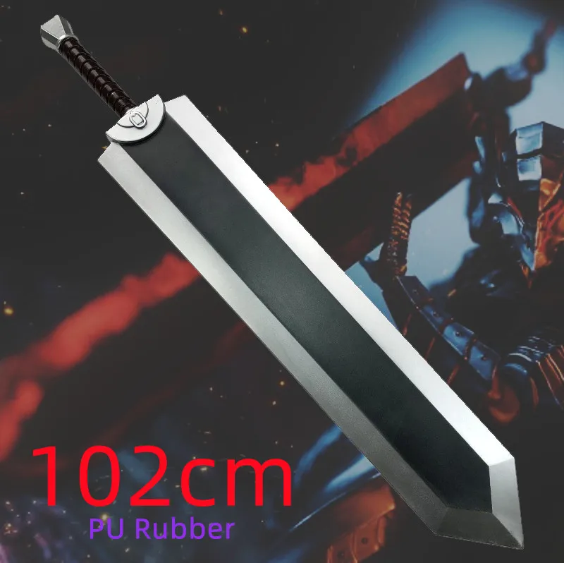 Dragon-Chopping-Sword-para-Role-Play-PU-Black-Safety-Grande-Espada ...