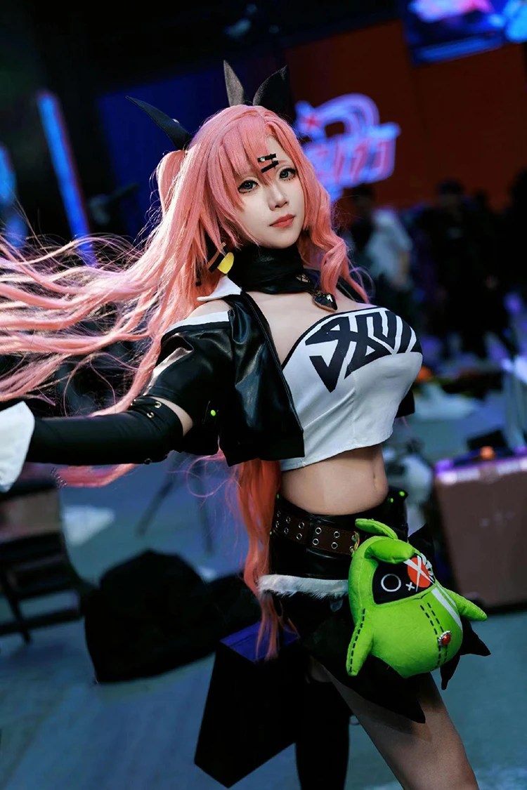 ZZZ Nicole Cosplay fantasia com peruca, jogo Zenless Zone Zero, Nicole ...