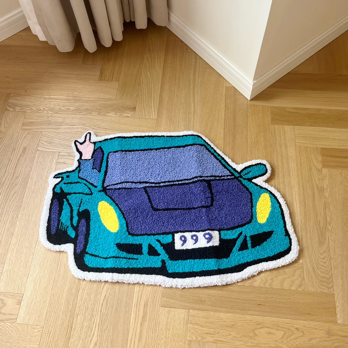 Sports-Racing-Car-Shape-Rug-Carpet-Boy-Living-Room-Bedroom-Decor-Carpet ...