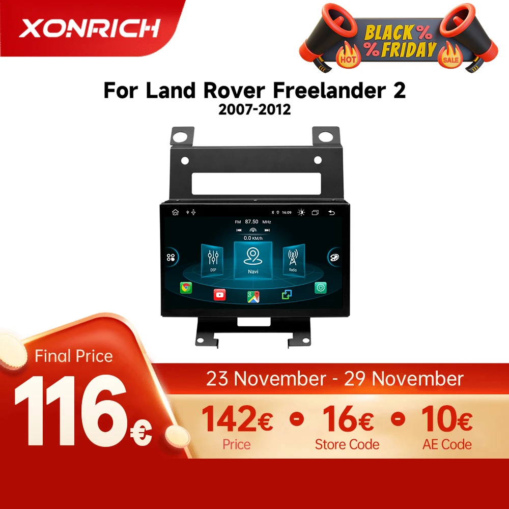Wireless-Carplay-GPS-For-Land-Rover-Freelander-2-Android-Auto-Car-Radio ...