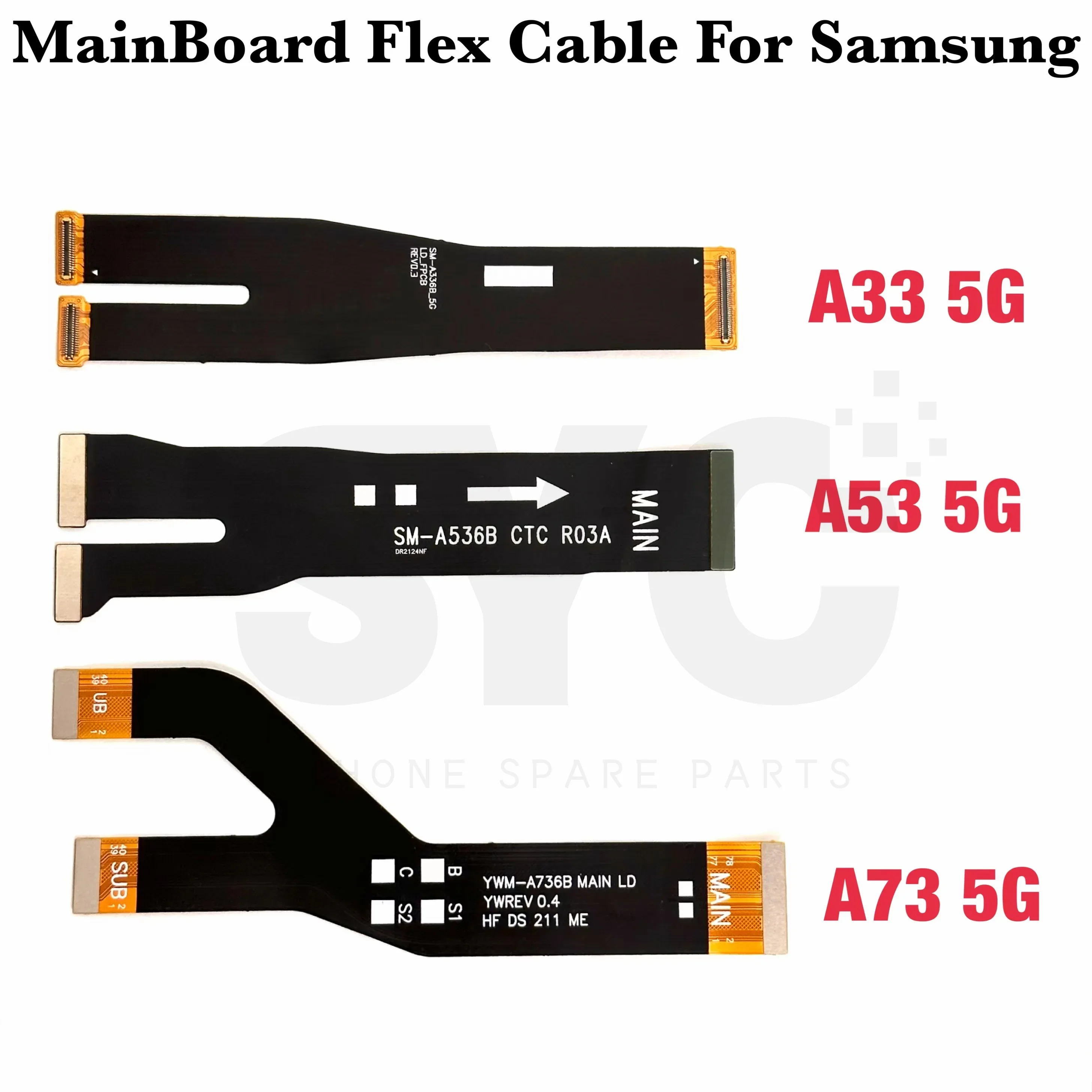 Main Motherboard Flex Cable For Samsung A33 A336 A53 A536 A73 A736 ...