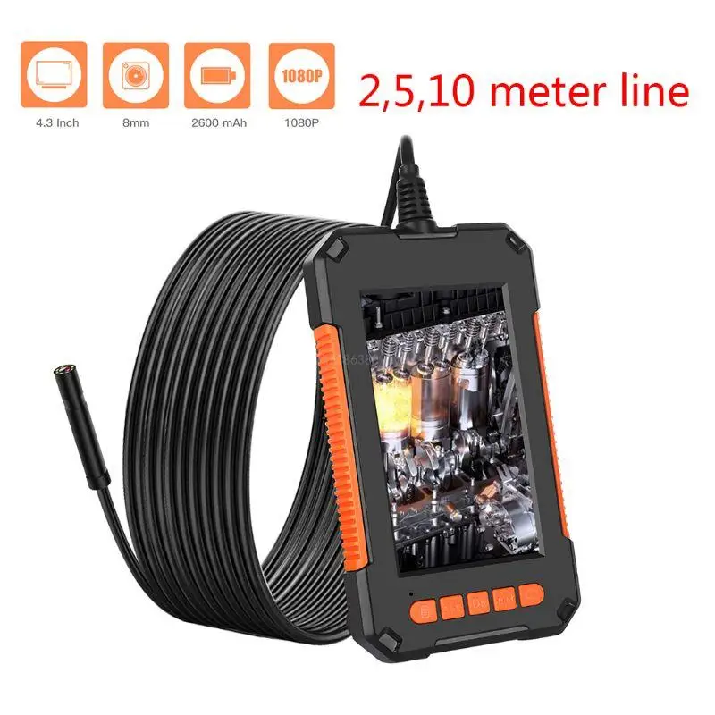IPS-Screen-Lens-Industrial-Endoscope-2-0-MP-Bore-Scope-Snake-Camera ...