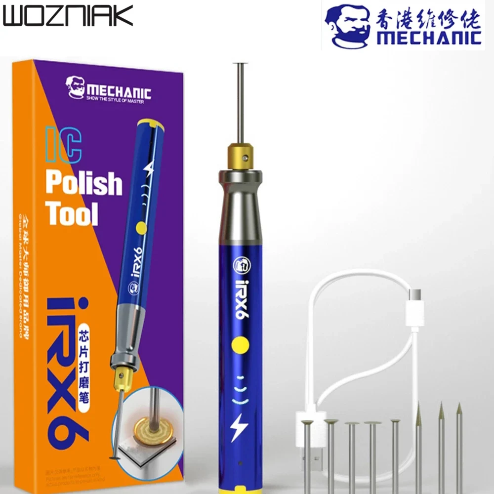 MECHANIC-IRX6-IC-Chip-Polish-Tool-Charging-Mini-CPU-NAND-Flash-Grinding ...