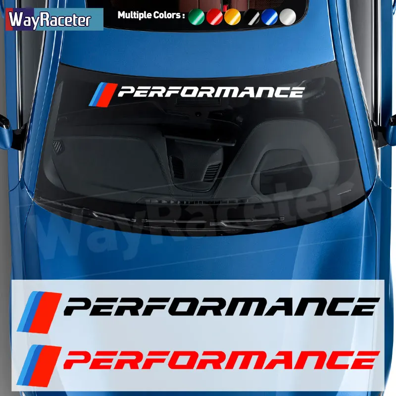 Car-Front-Windshield-Vinyl-M-Performance-Reflective-Windscreen-Window ...