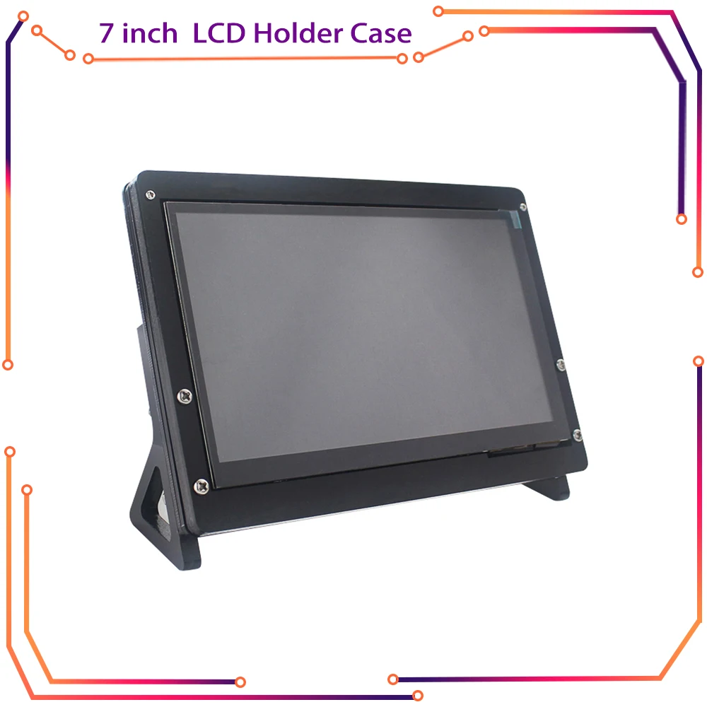 7-inch-LCD-Display-Touchscreen-Housing-Stand-for-Raspberry-Pi-4-3B-3B ...