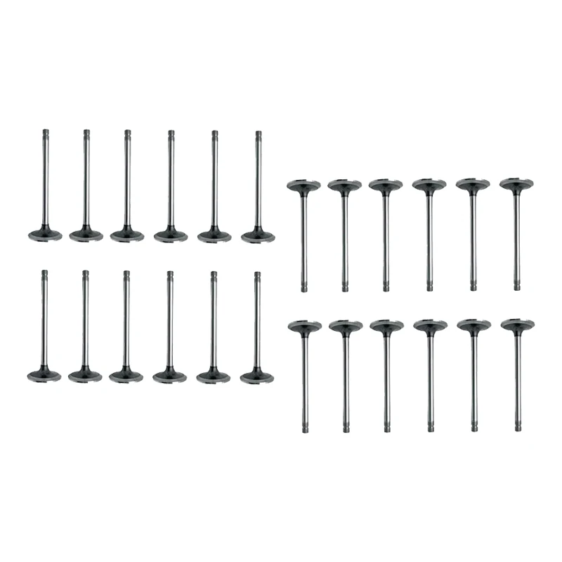 12*Intake & 12*Exhaust Valve Kit For Range Rover L322 L405 RR Sport ...