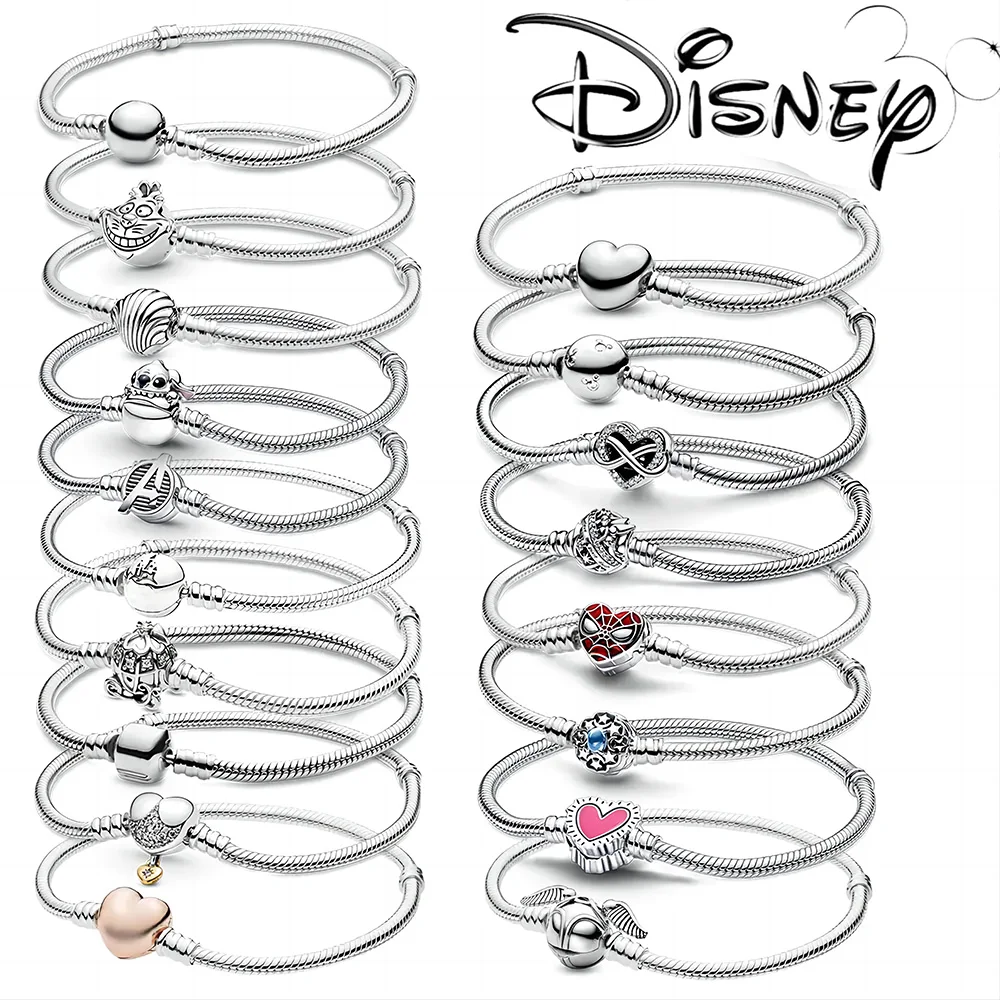 Disney-pulsera-cl-sica-de-dibujos-animados-para-mujer-brazalete-con ...
