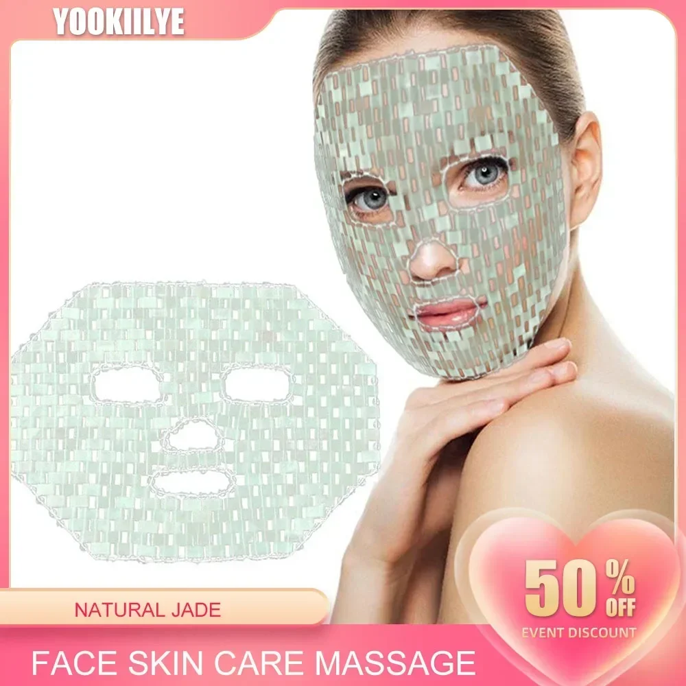 Natural-Jade-Stones-Anti-Aging-Mask-Facial-Pain-Soothing-Therapy ...