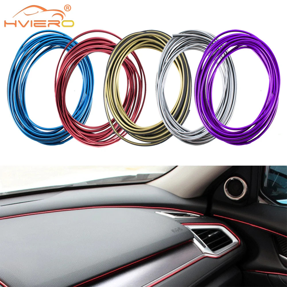 Universelle-5m-Auto-Moulding-Trim-Auto-Innendekoration-Streifen ...