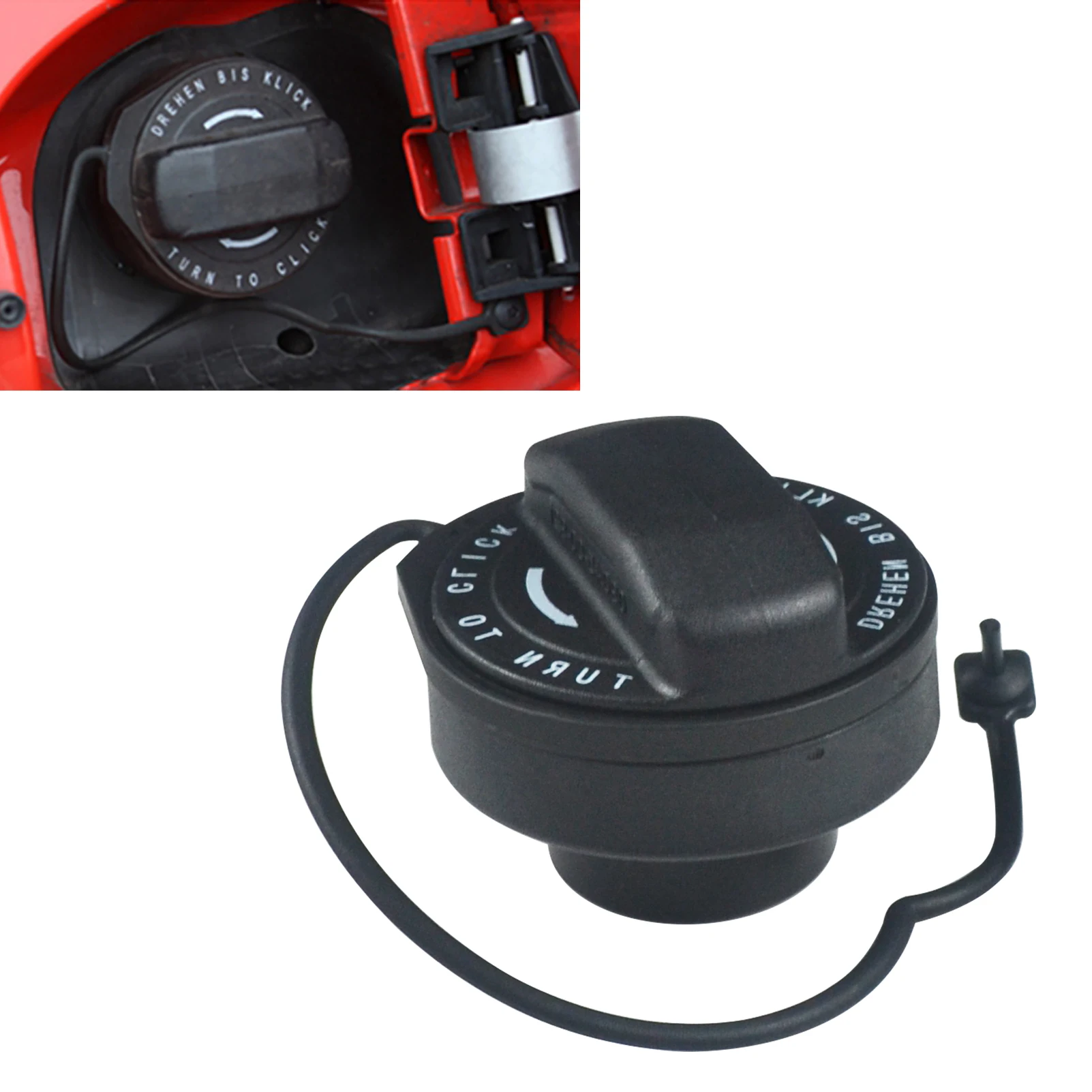 Hight Quality Car Fuel Gas Tank Filler Cap 99620124103 FOR Porsche 911 ...