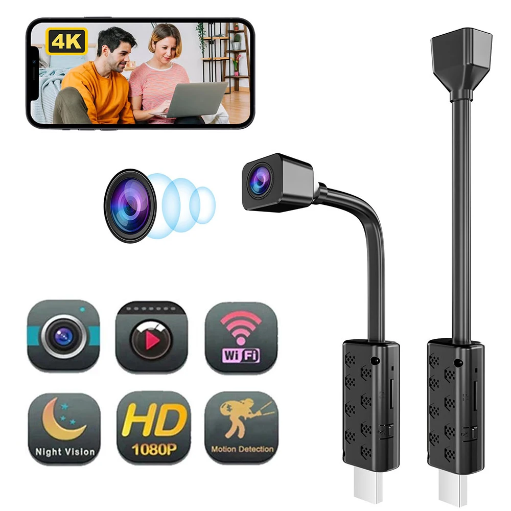 Mini-Camera-HD-4K-WiFi-IP-Camera-Portable-Wireless-Module-Night-Vision ...
