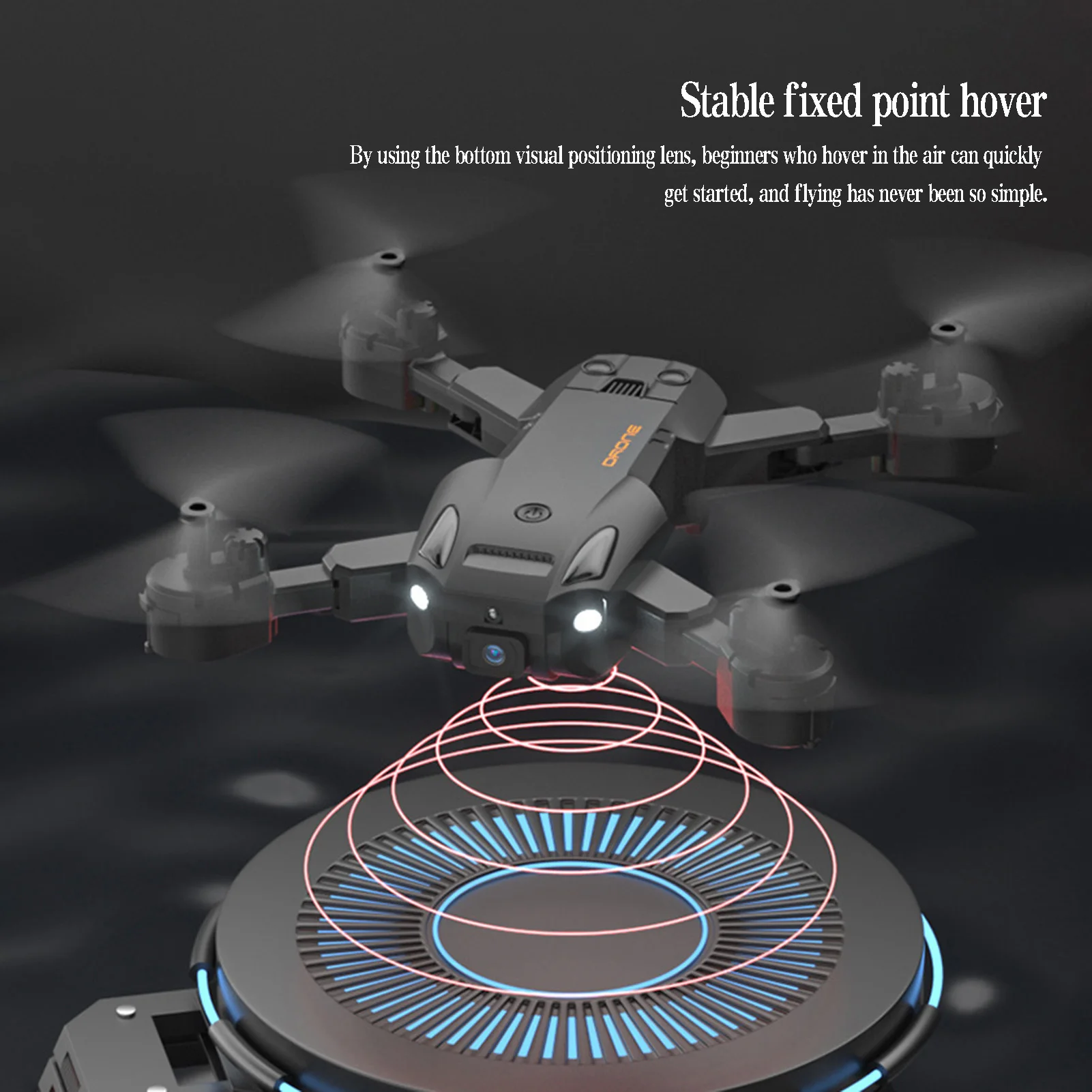 Single/Dual Camera 8k Quadcopter Drone 360° Roll and Draw Route Flight ...