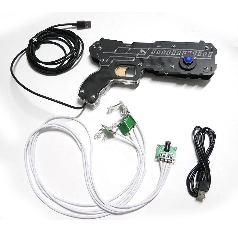 Light-Gun-DIY-Shooting-Game-Controller-Accessories-in-Acrylic-Shell ...
