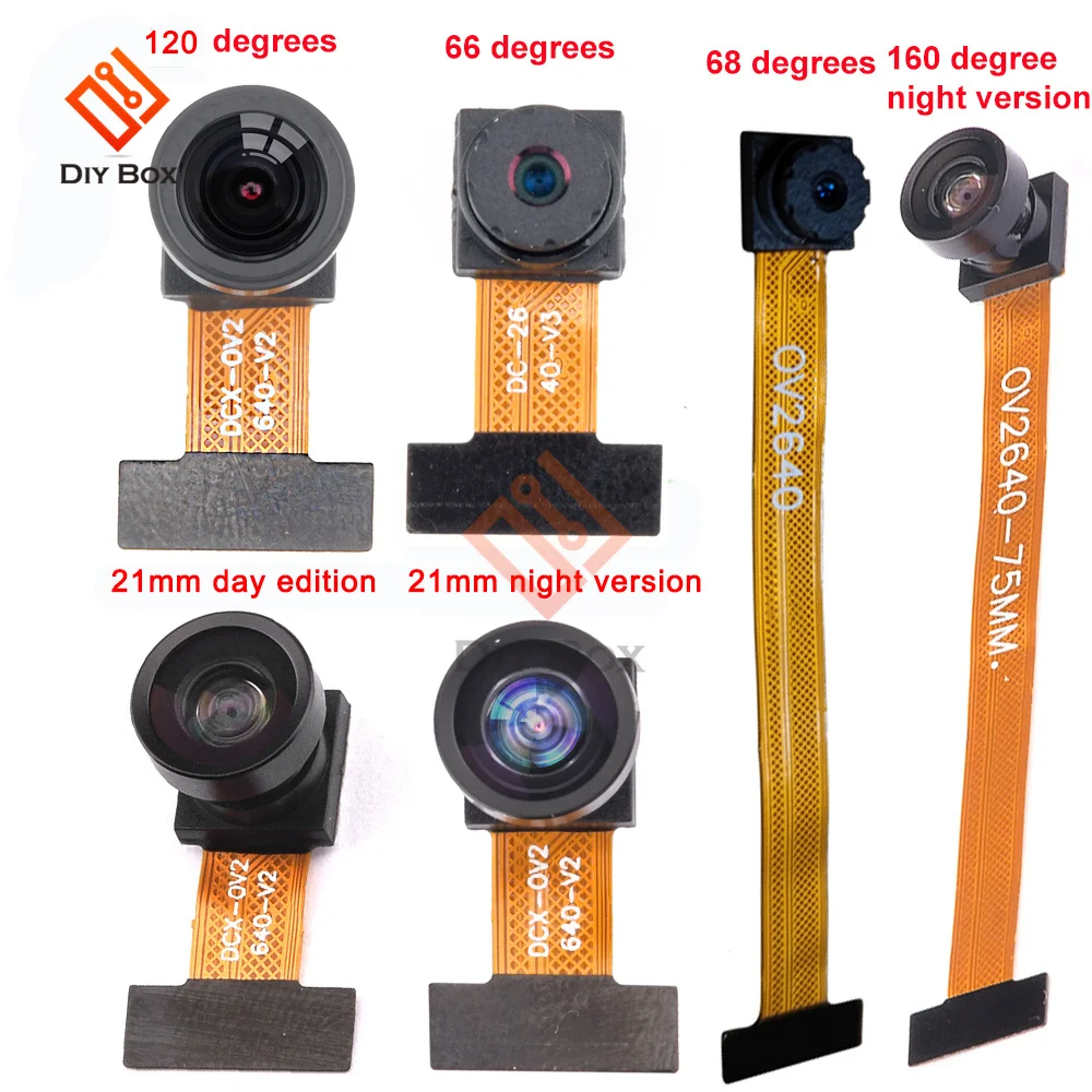 OV2640-Camera-Module-Fisheye-Wide-angle-Lens-68-160-Degree-24PIN-0-5mm ...