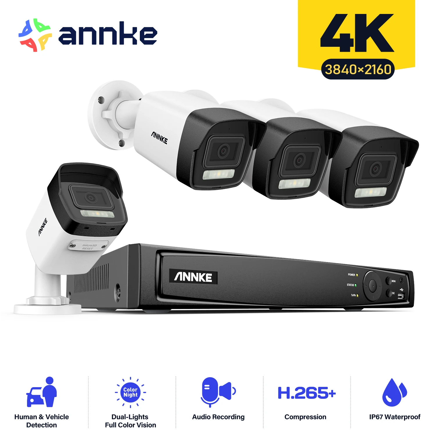 ANNKE-4K-Ultra-HD-POE-Network-Video-Security-System-Audio-Record-Ip ...