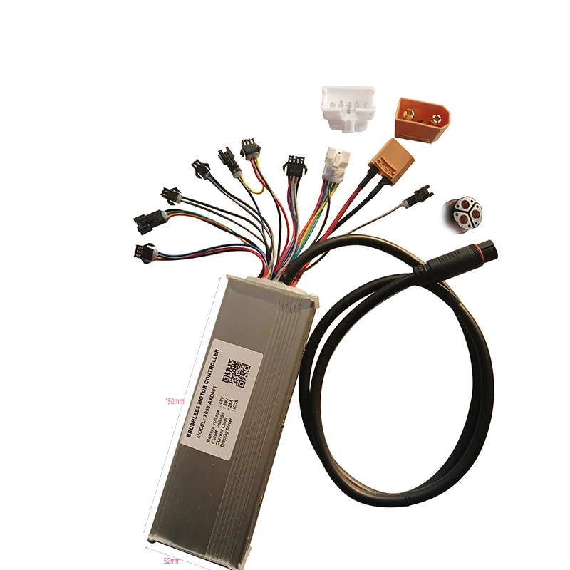 Engwe-x26-Electric-Bike-BRUSHLESS-MOTOR-CONTROLLER-X098-AXD001-48V-25A-BAFANG-Motor-Convertion ...