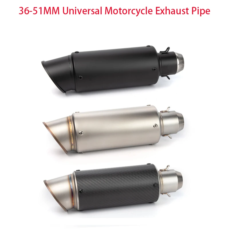 Motorcycle-Slip-on-Exhaust-Pipe-with-DB-Killer-Escape-Moto-Universal ...