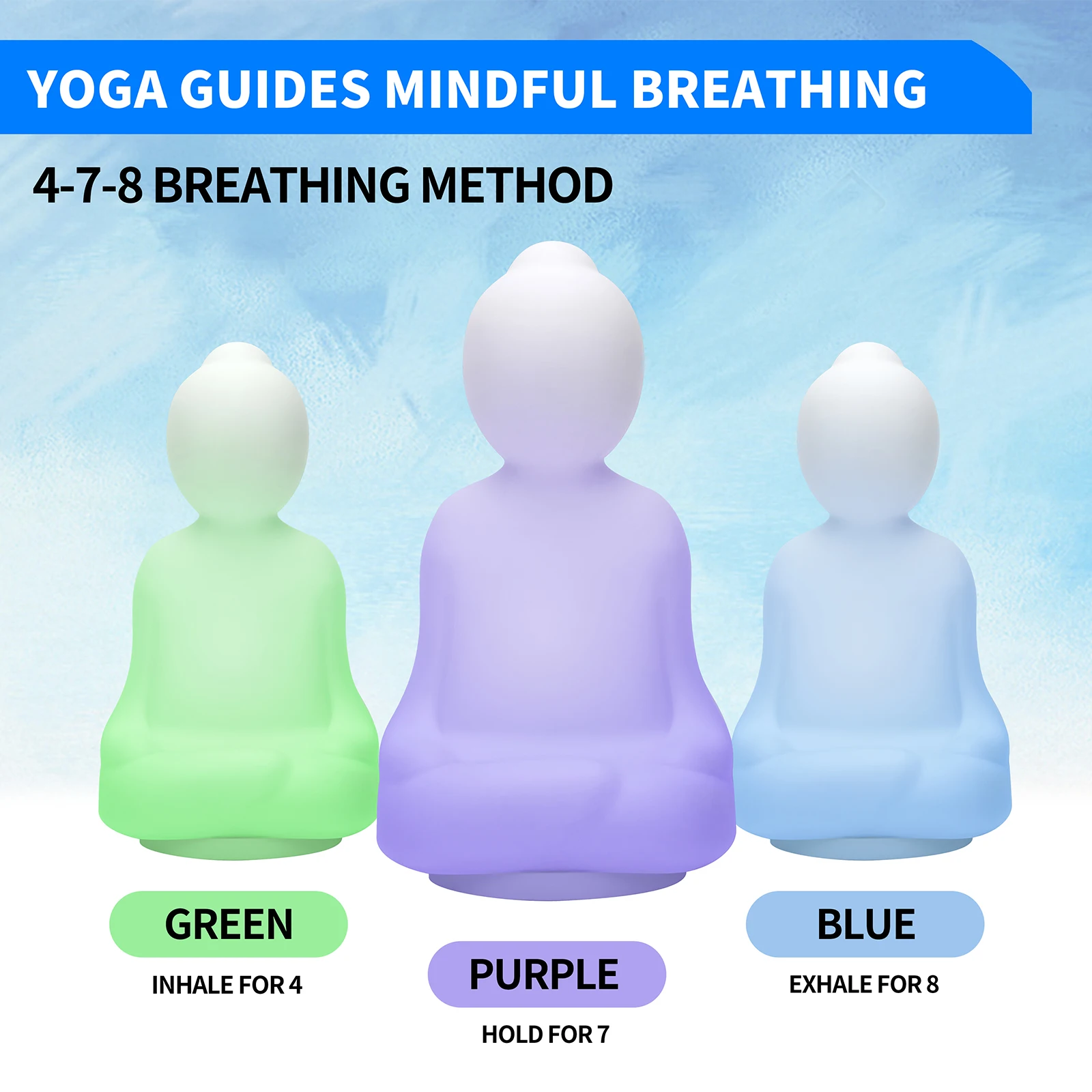 Yoga-Assistance-Breathing-Light-Guided-Visual-Meditation-Tool-Silicone ...