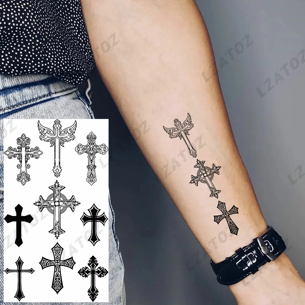 Cross Wrist Tattoo