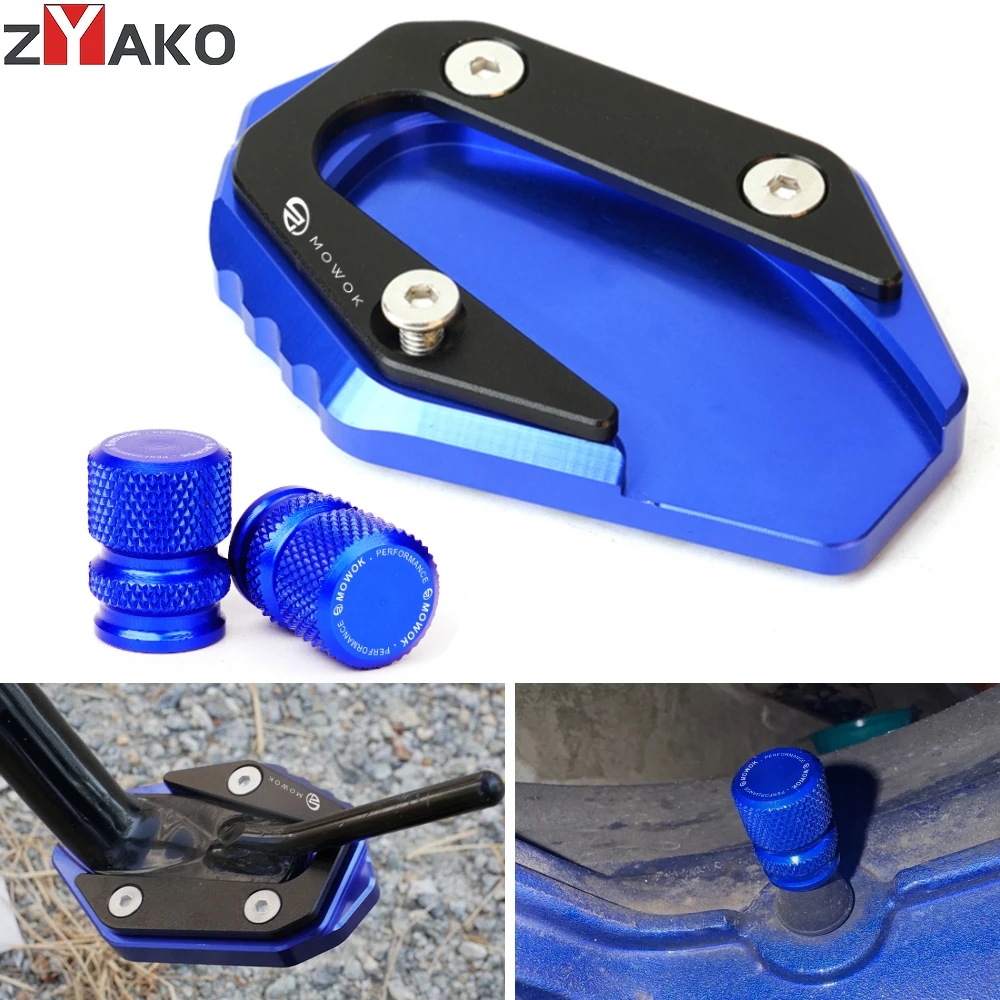 Motorcycle-Side-Stand-Enlarge-Plate-Kickstand-Extension-Fit-For-YAMAHA ...
