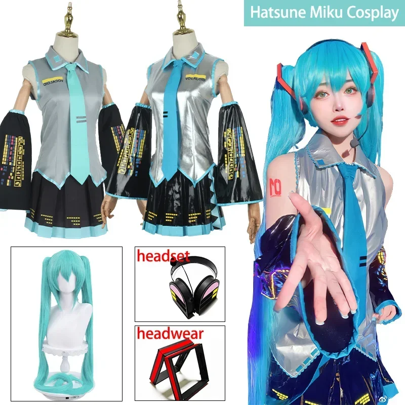 Anime Miku Cosplay Costume Miku Japan Maid May Output Dress Suit ...