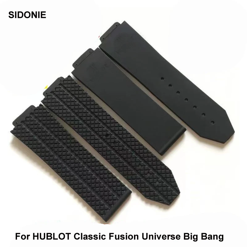Voor-Hublot-Horloge-Band-Hoge-Kwaliteit-Siliconen-Zwart-Fusion-Big-Bang ...