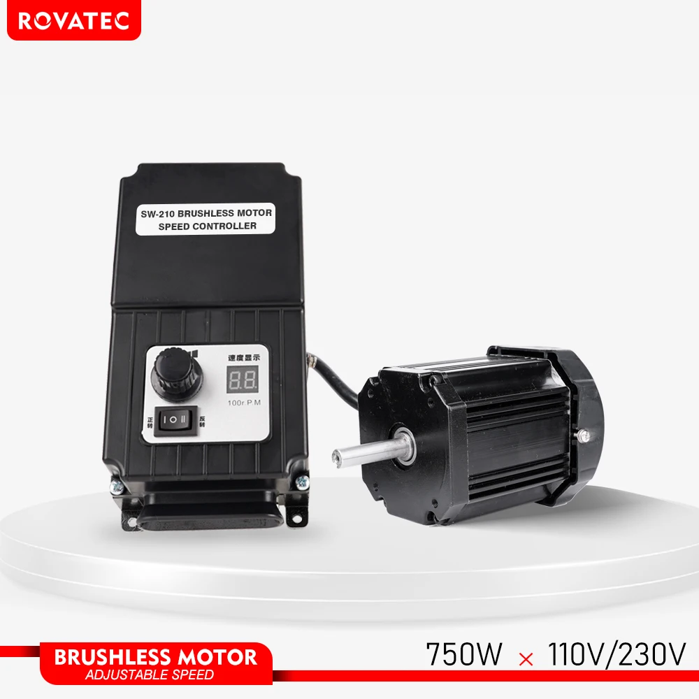 750-Watt-Brushless-DC-Motor-AC110V-220V-Speed-Controller-Adjustable ...